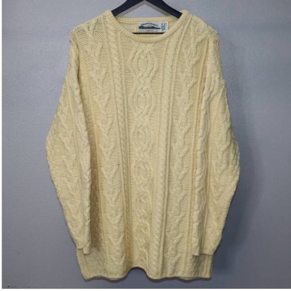 Aran Crafts | Sweaters | Aran Crafts Cream Cable Knit Sweater | Poshmark